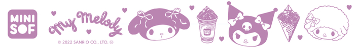 ＜MINI SOF ＞ サンリオの大人気キャラクター「マイメロディ」とコラボした商品を発売🎀🍦🎶 | Nom de plume(ノンデプルーム)